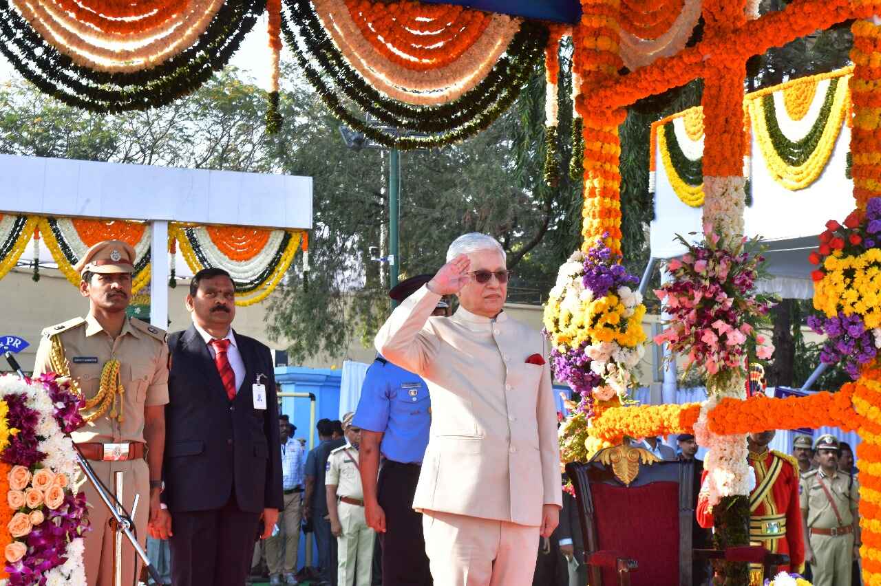 Grand Republic Day Celebrations Held at Parade Grounds in Hyderabad ...