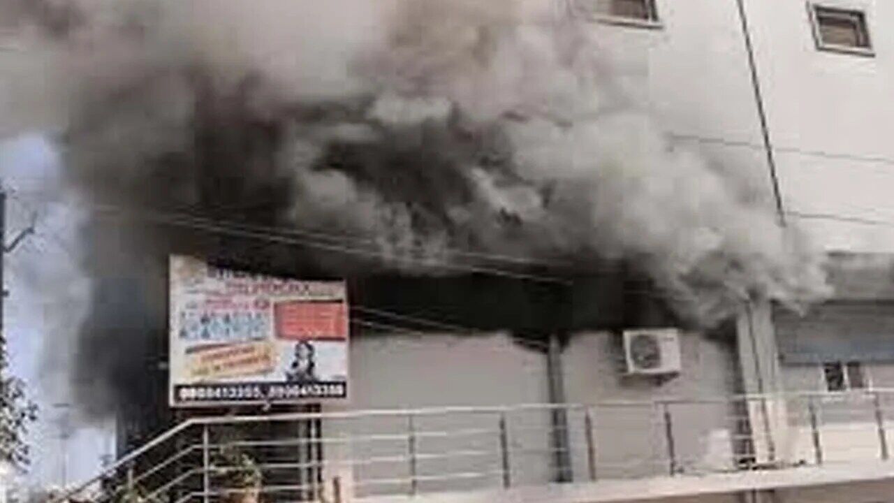 Massive Fire Accident in Sangareddy Private School Building - The South ...